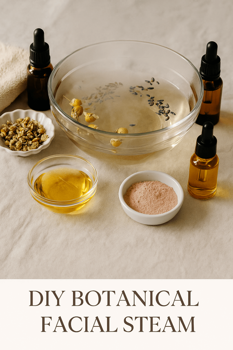 DIY Botanical Facial Steam for Glowing Skin: Unlock Nature’s Radiance
