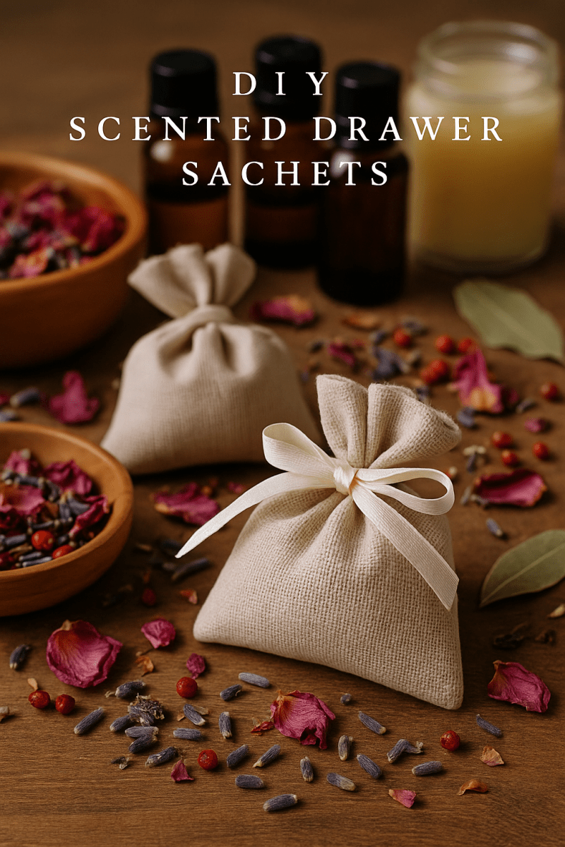 DIY Scented Drawer Sachets: Freshen Your Closet Naturally with ...