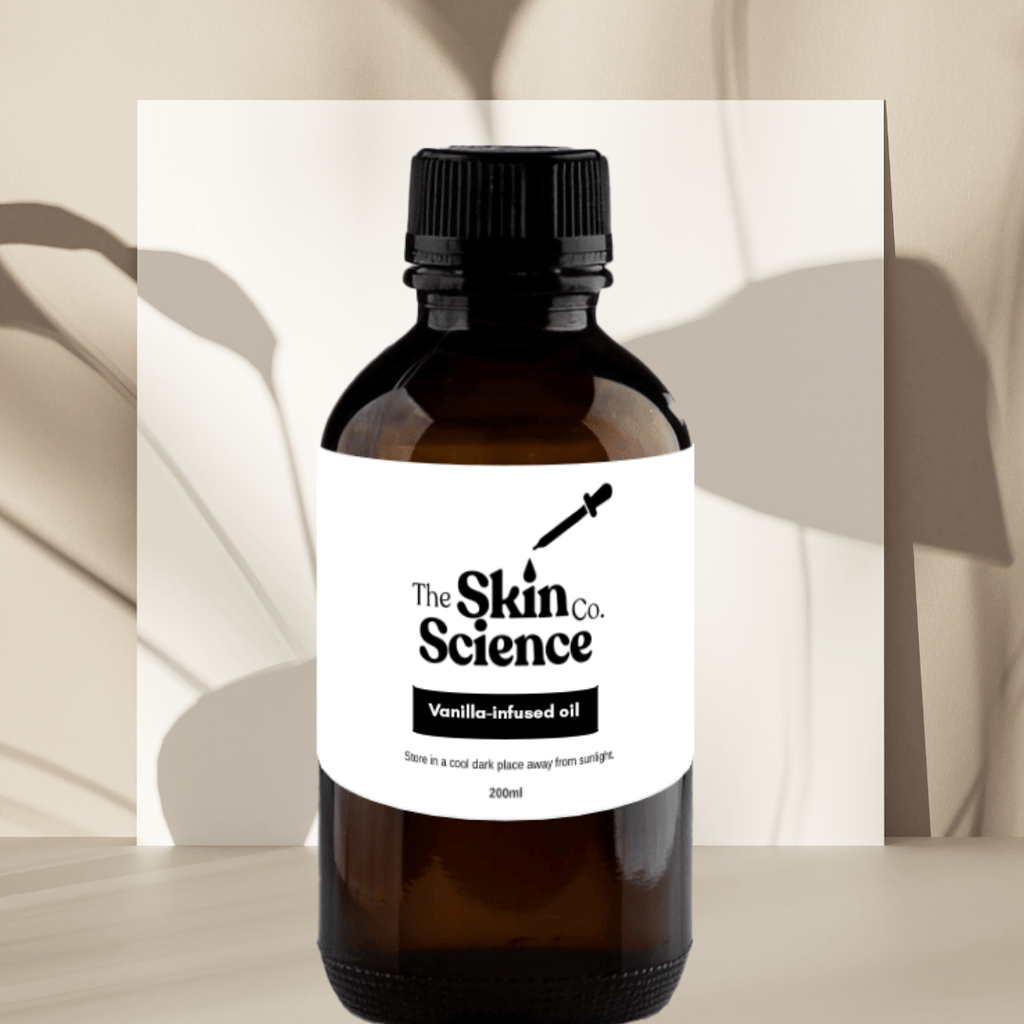 Vanilla Infused Oil For Radiant Skin And Natural Perfumery